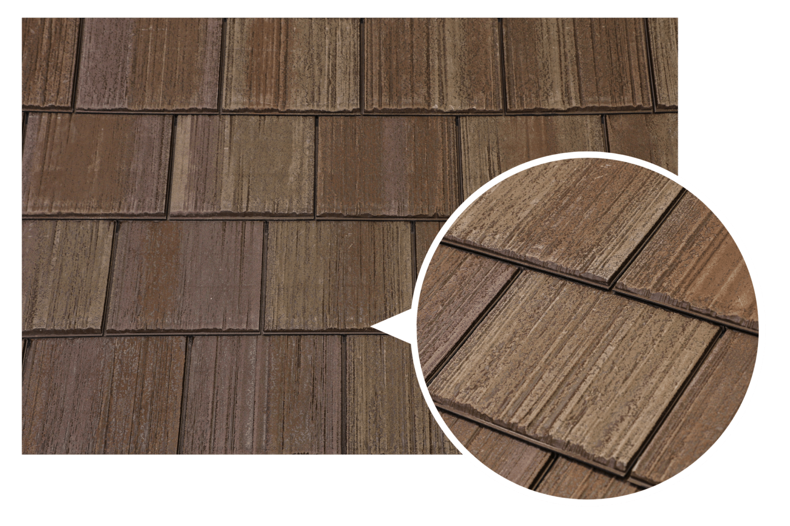 Synthetic Hand Split Shake Shingles | F Wave
