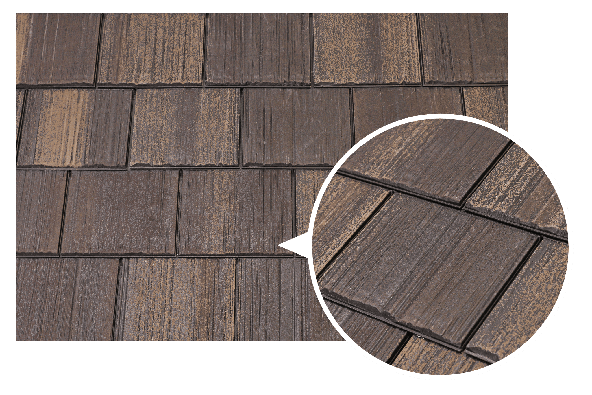 Synthetic Hand Split Shake Shingles | F Wave